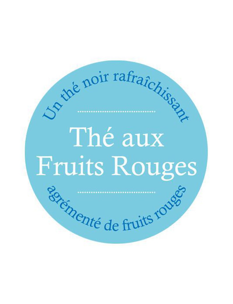 Thé noir aux fruits rouges Comptoir Français du Thé